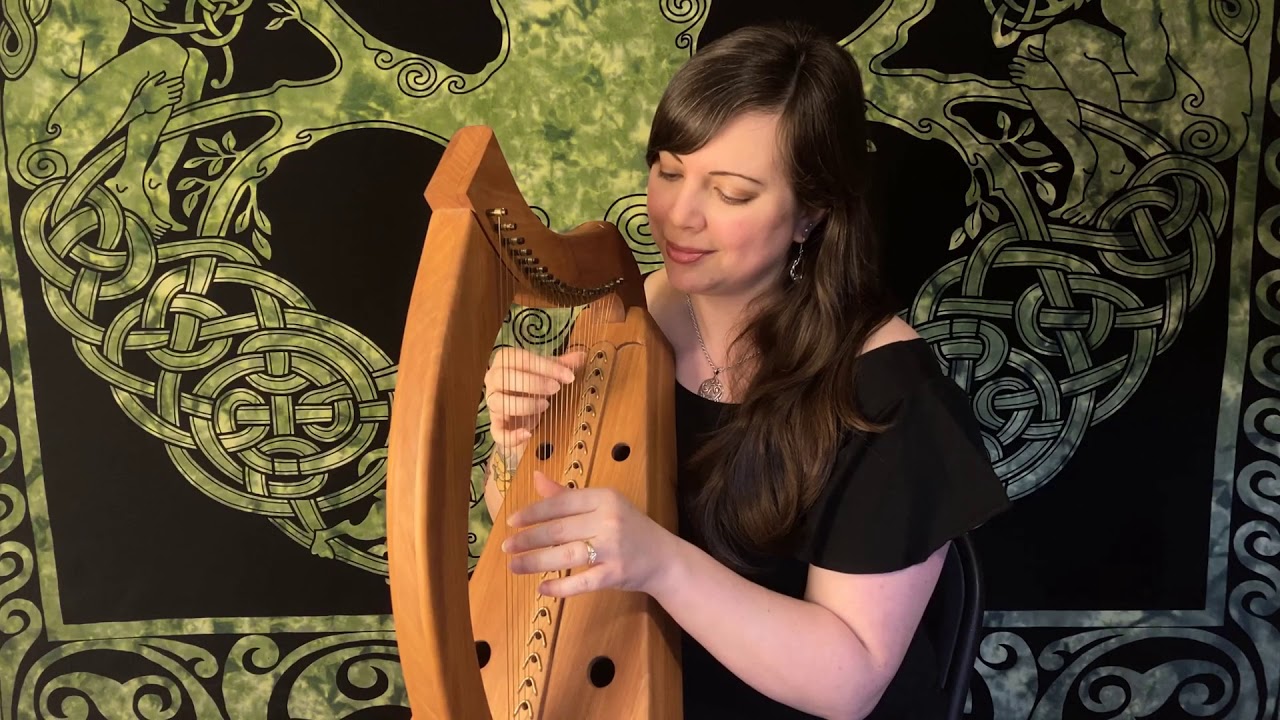 MacKinnon's Brook: wire-strung harp - YouTube
