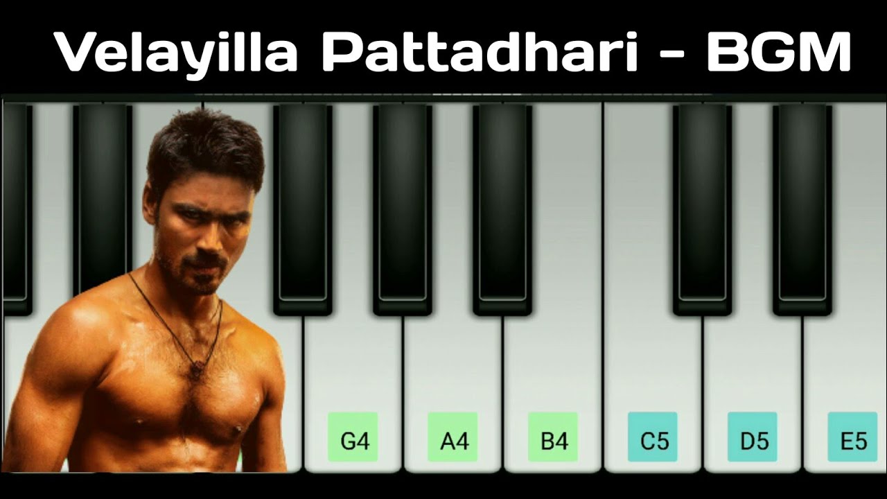 VIP Theme Music Piano | VIP Bgm | Raghuvaran B.tech | Piano Tunes - YouTube