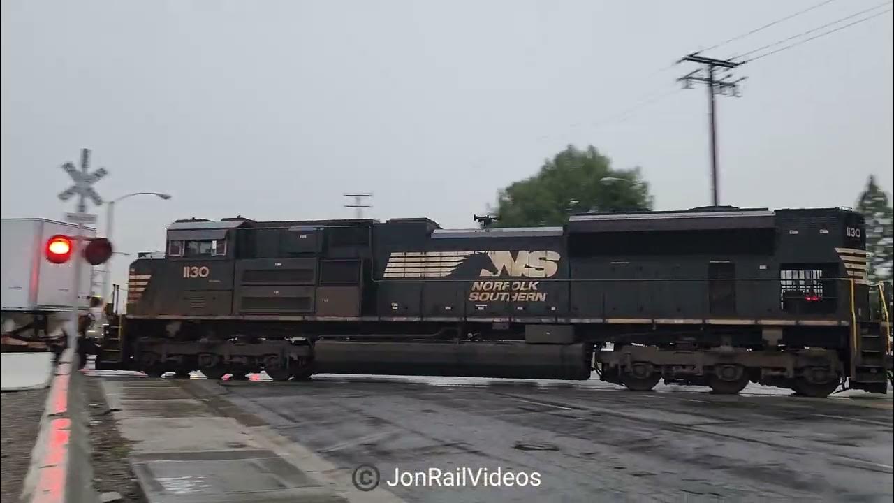 12/27/22 Pre: EB BNSF Z train passes Los Nietos/SFS with NS 1130 trailing - YouTube