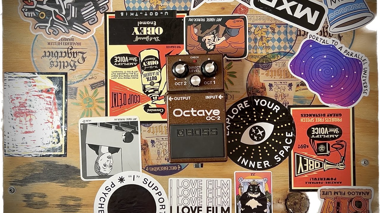 Boss Octave OC2 played with Synthesizers - YouTube