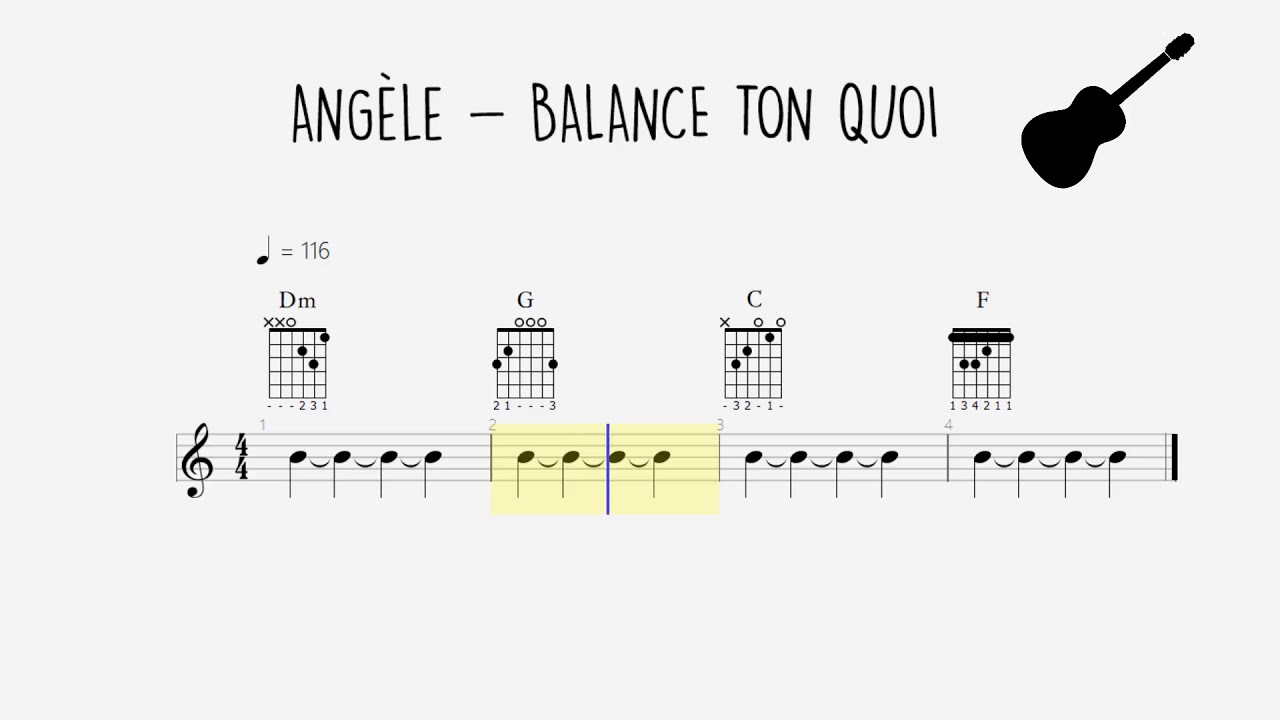 Angèle - Balance ton quoi (accords simples) - YouTube