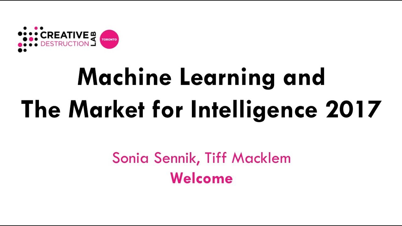 Conference Welcome Remarks: Sonia Sennik (CDL) with Tiff Macklem ...