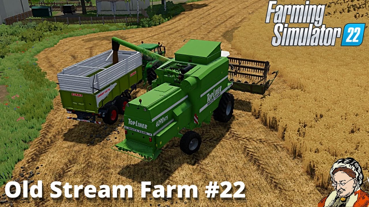 Harvest GOLD FS22 The Old Stream Farm #22 - YouTube