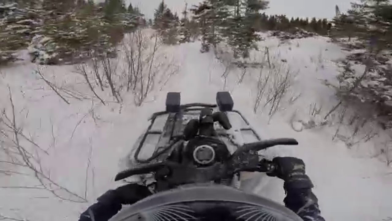 Summerford, NL. Apache 360 Tracks on the Outlander Max 800XTP - YouTube