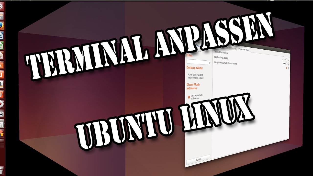 Terminal anpassen Linux Ubuntu - YouTube