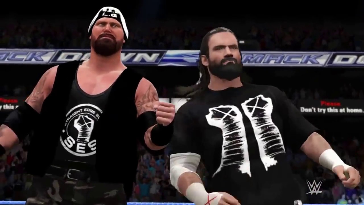WWE 2K17 - The Straight Edge Society (PS4) - YouTube