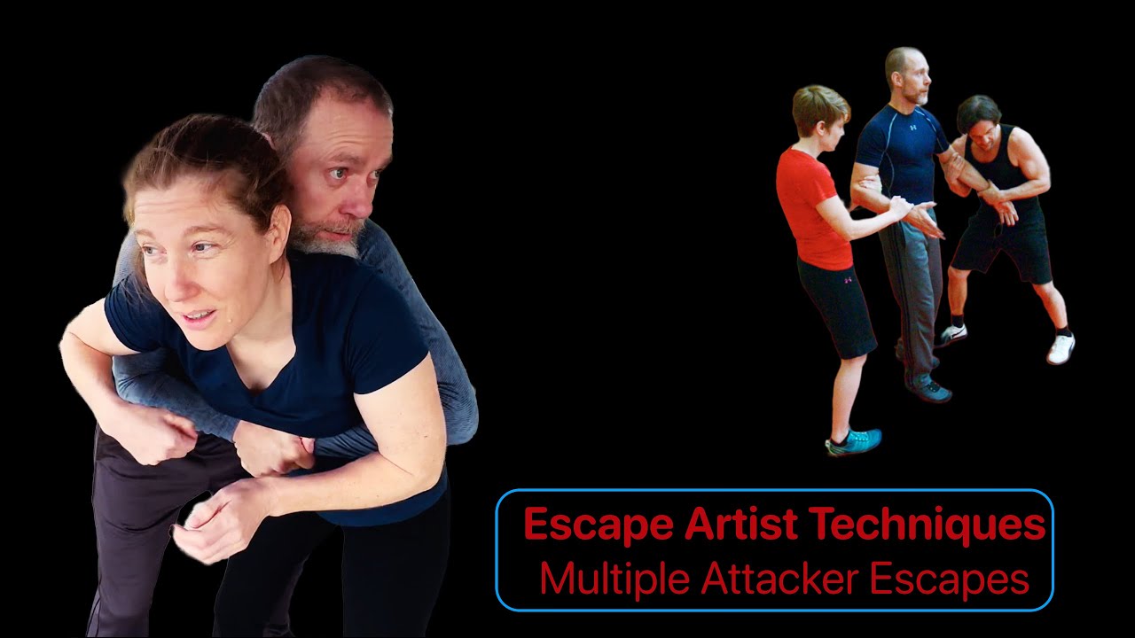 Escape Artist Techniques - Multiple Attacker Escapes - Core JKD - YouTube