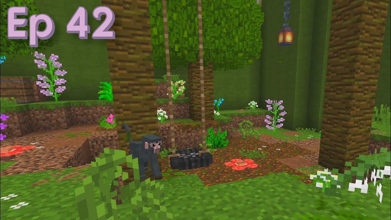 Building My Dream Zoo in Minecraft Ep 42 | Black Spider Monkeys - YouTube
