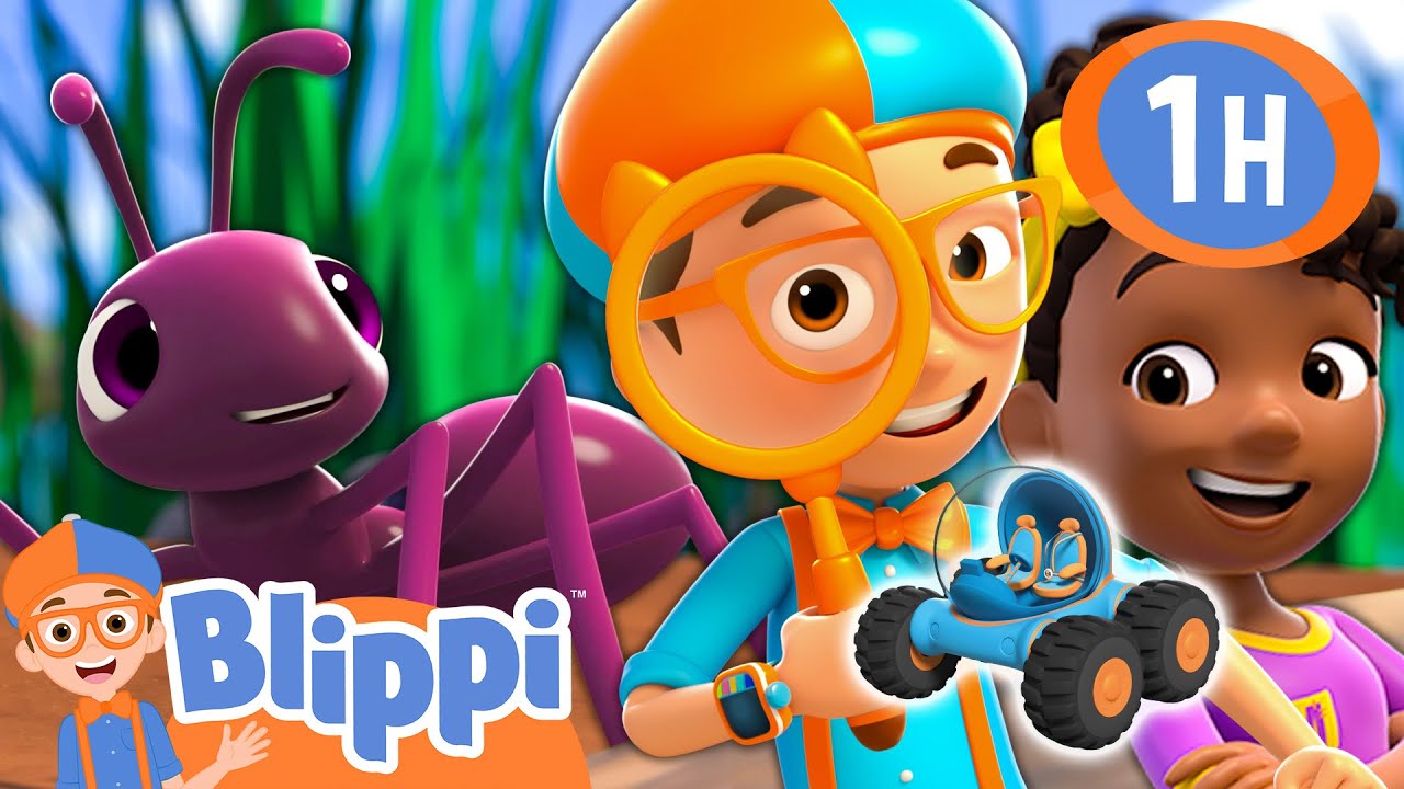 On A Bug Adventure! | Blippi and Meekah Best Friend Adventures ...