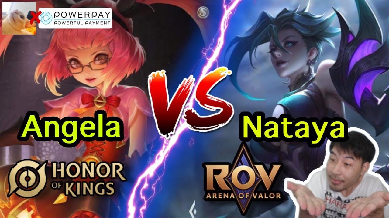 ความเหมือนที่แตกต่าง ของ Angela HOK Vs Nataya ROV - YouTube