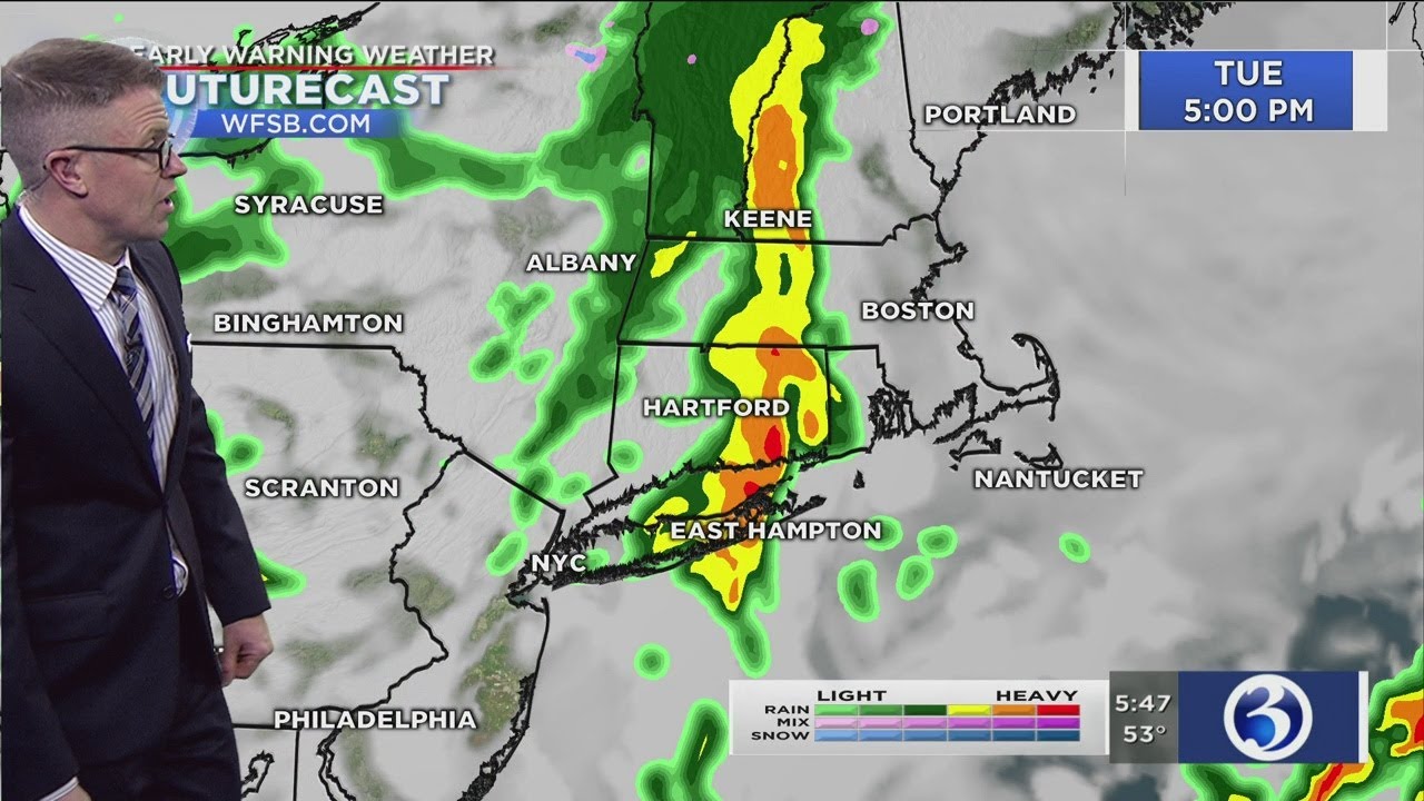 FORECAST: A warm-up, and some rain - YouTube
