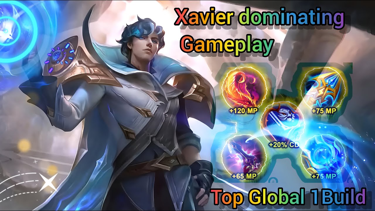 XAVIER ONE SHOT BUILD WILL MAKE ENEMY CRY IN RANKED GAME! 😱 | XAVIER ...