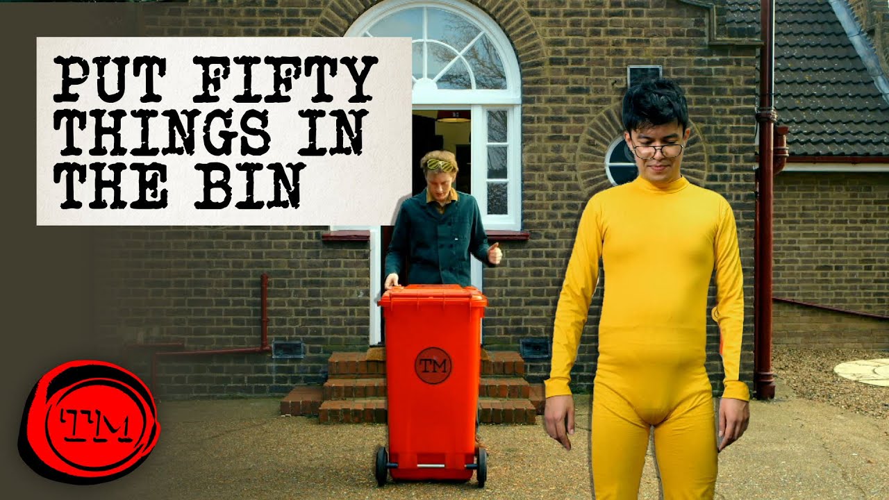 Put 50 Different Things in the Bin | Full Task | Taskmaster - YouTube