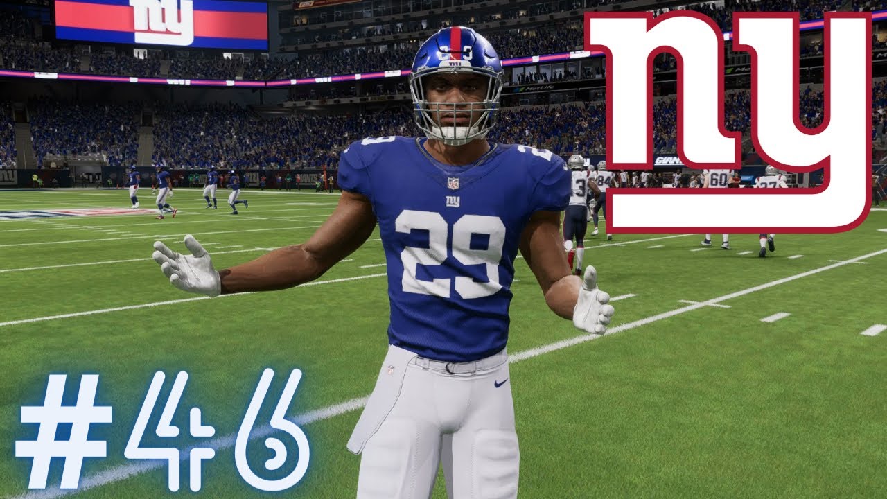 MADDEN 22 NEW YORK GIANTS FRANCHISE EPISODE 46! (Week 5 vs. Patriots ...