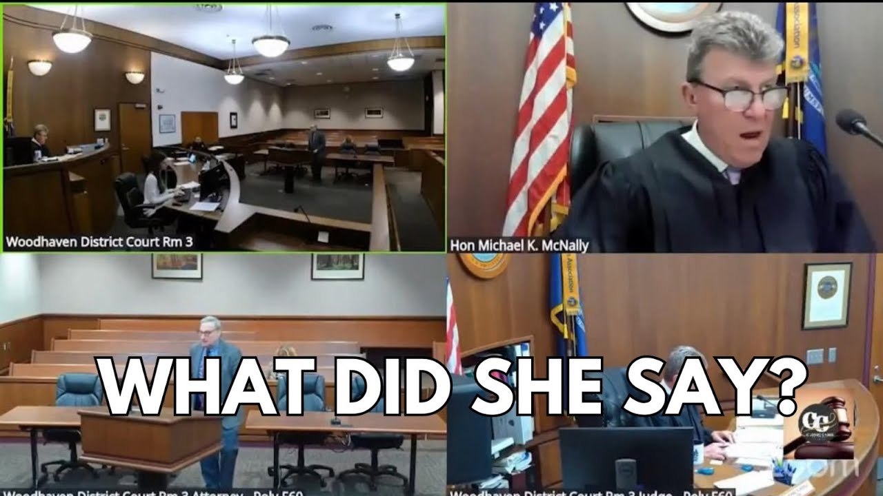 Judge Freezes After Shocking Accusation - YouTube