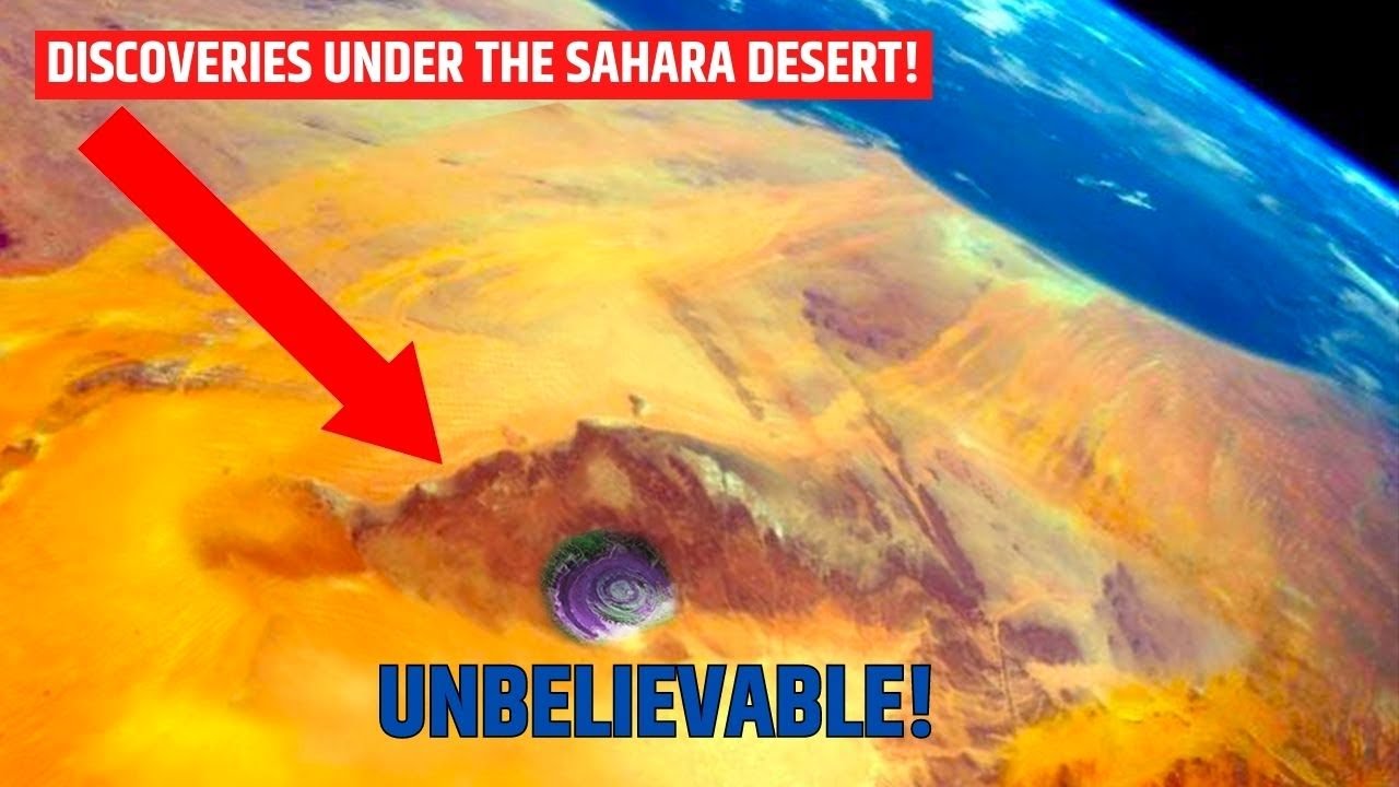Prehistoric lake found under the sand? Mysterious discoveries under the ...