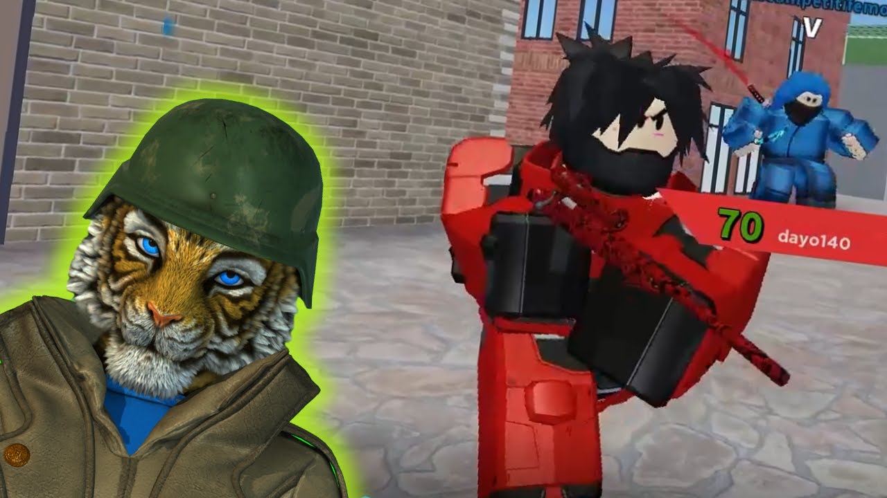TIGER PLAYS LIKE AN PRO IN ROBLOX ARSENAL - YouTube