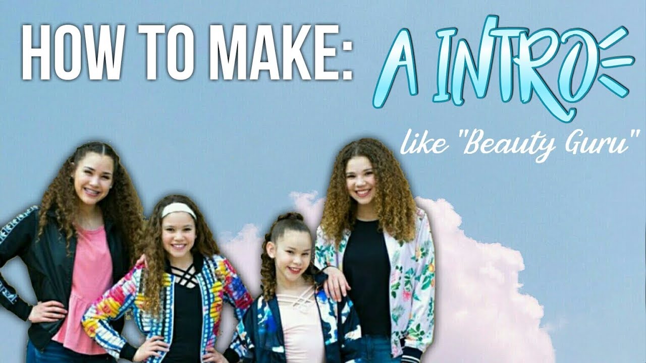 How To Make: A Intro Liked Beauty Guru - YouTube