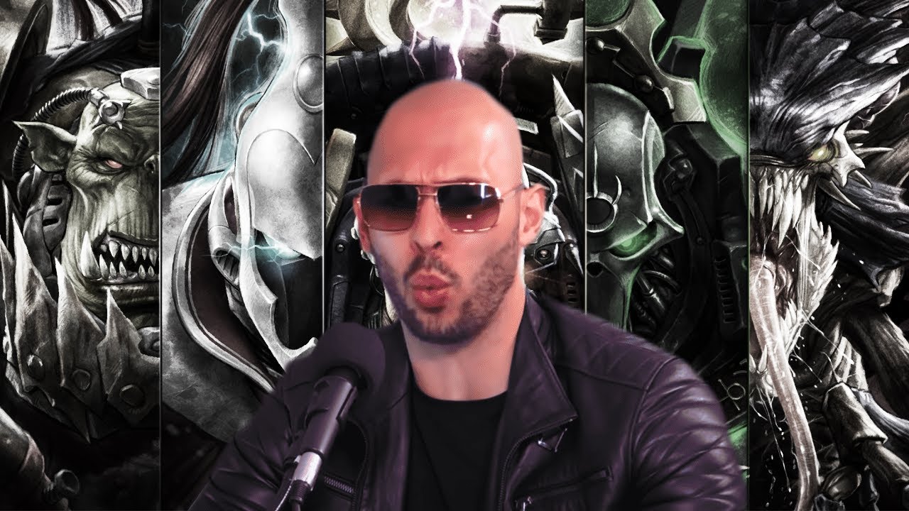 Warhammer 40k Factions if they were Explained by Andrew Tate - YouTube
