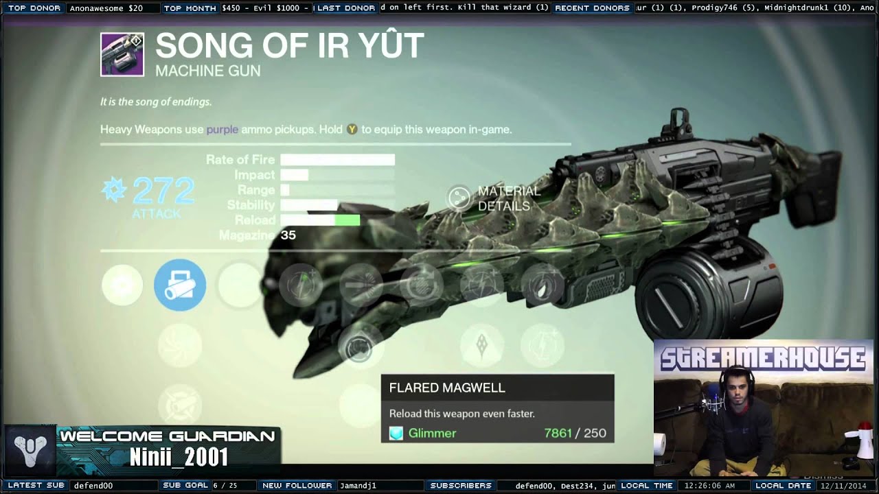 [Destiny] Crota's End Exclusive Raid Weapons and Armor Analysis - YouTube