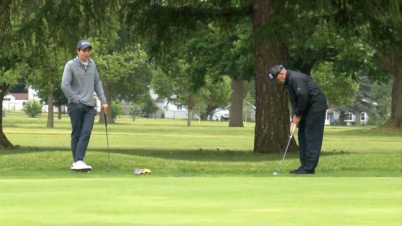Father/Son-In-Law pairing win Melvin Ballard Golf Tournament - YouTube