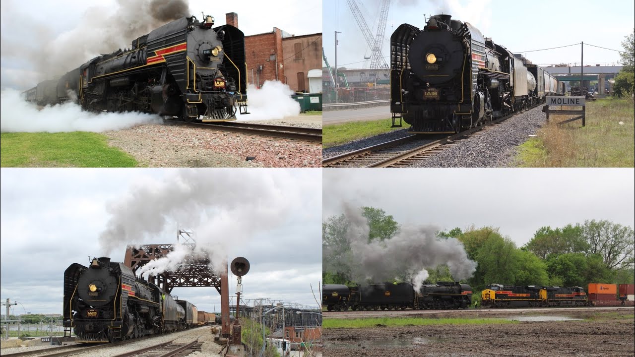 Iowa Interstate QJ 6988 runs passenger and freight trains in the Quad ...