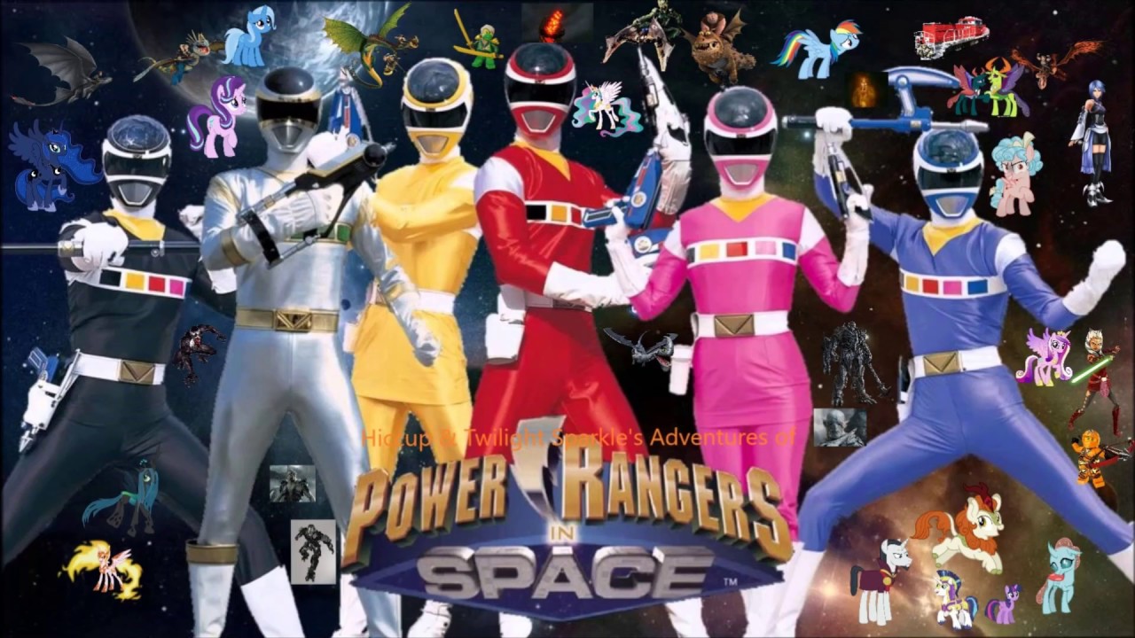 Hiccup & Twilight Sparkle's Adventures of Power Rangers in Space poster ...