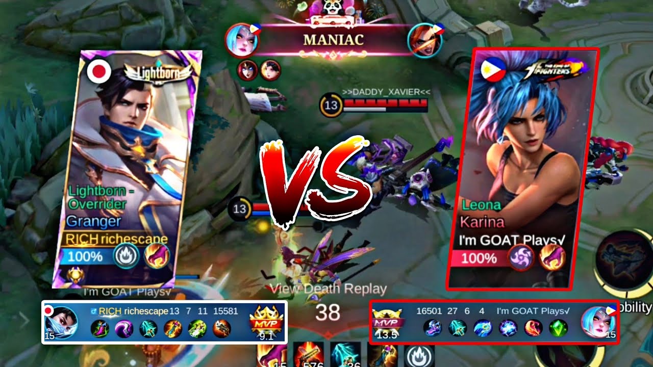 Mamaw mag Karina kalaban 27kills gg pa din saklap😂 - YouTube