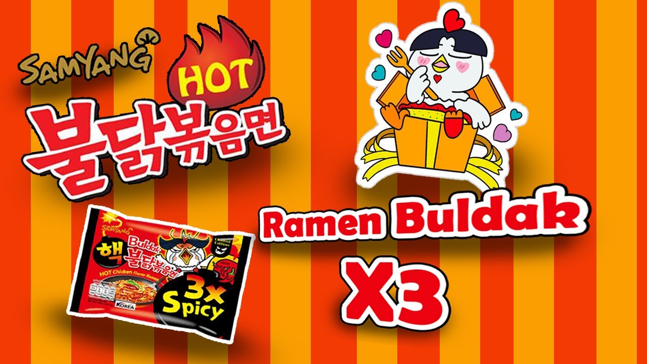 Preparando Ramen Buldak x3 y reacción. - YouTube