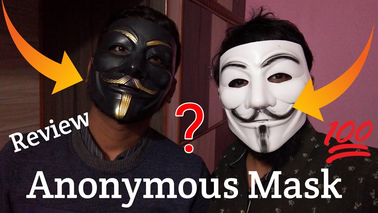 Anonymous Mask Review | trending face mask | joker mask review ...