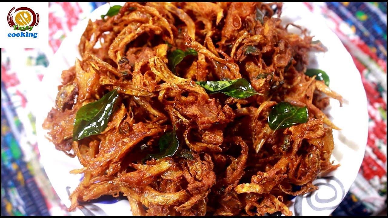 How to make Onion pakoda /onion pakoda/pakora recipe/onion pakora - YouTube