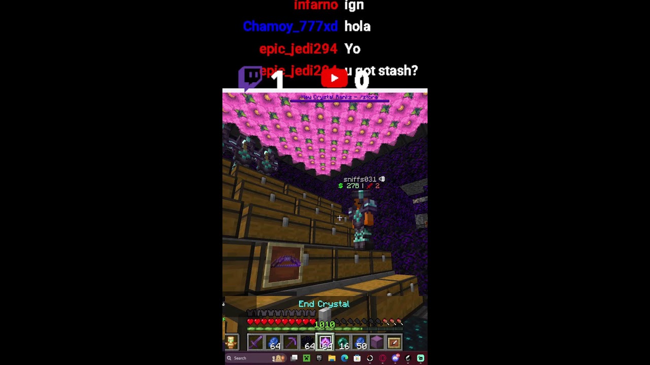 minecraft crystal chaos - YouTube