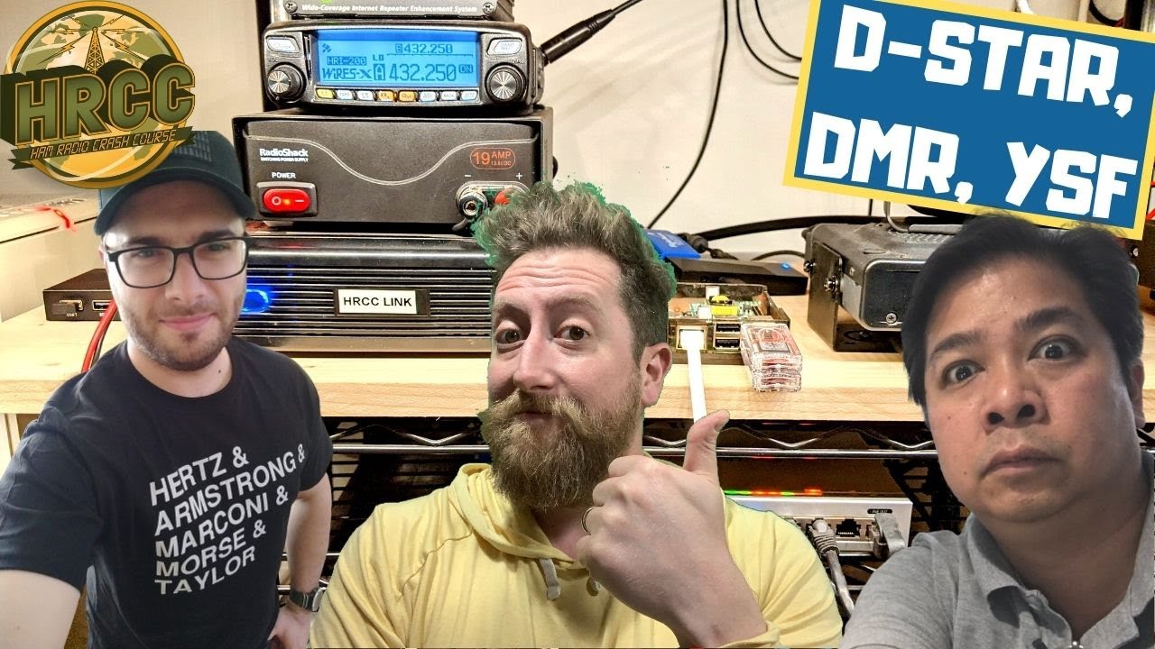 Linking Digital Modes (DMR, YSF, & D-STAR) HRCC Link - YouTube