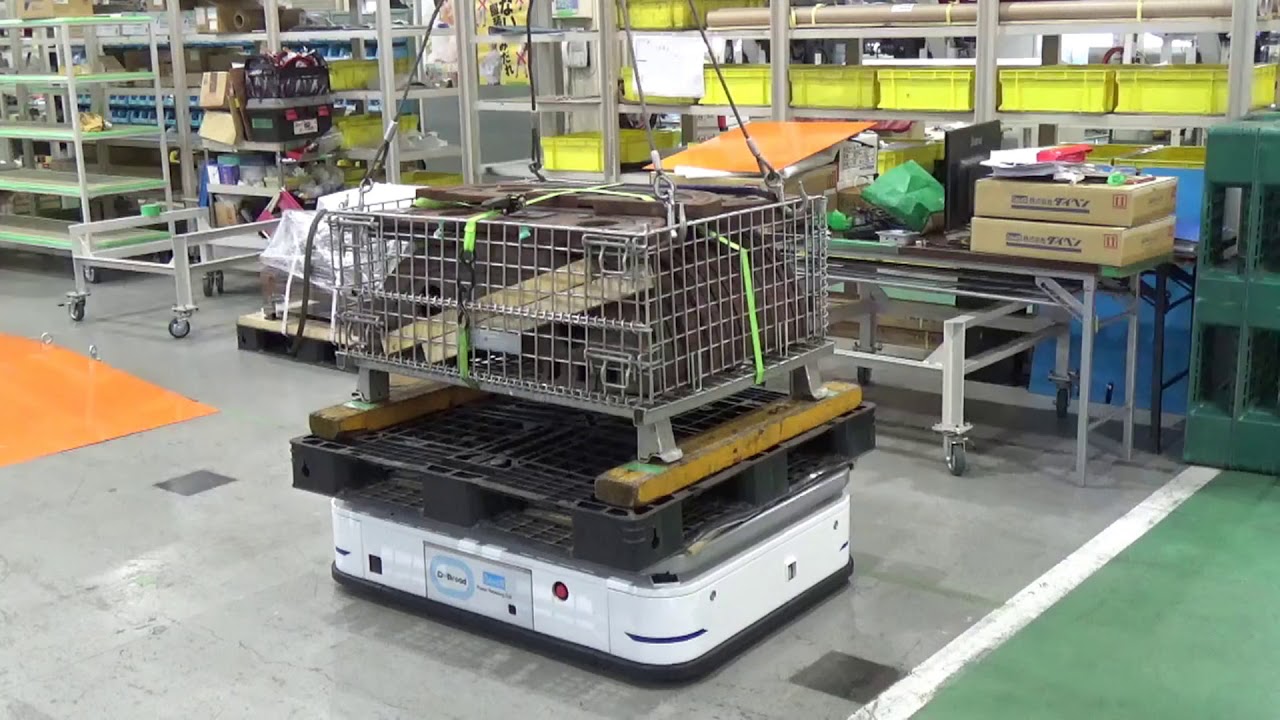 Introduction of automated guided vehicle (AGV) - YouTube