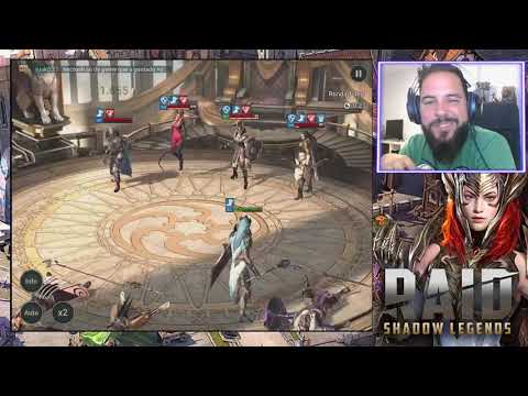 Cuadrando velocidad pal combo de Ithos [RAID Shadow Legends] - YouTube