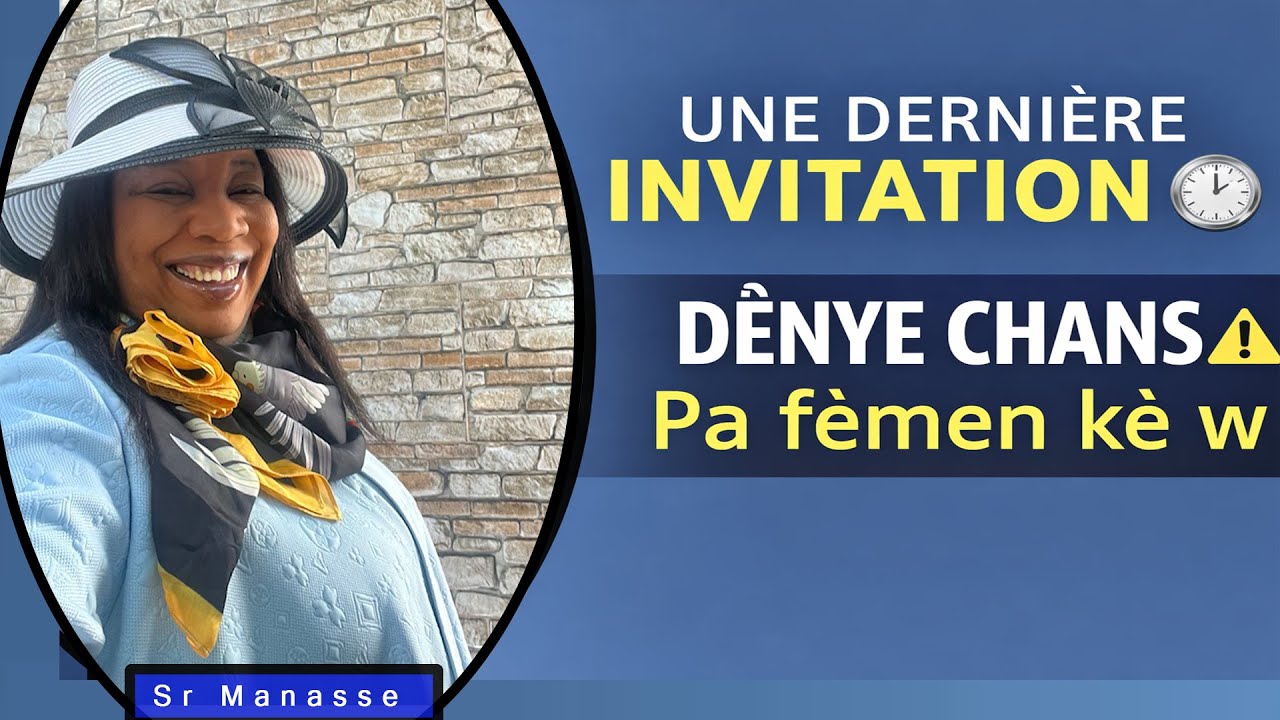 MESSAGE SR MANASSE 4 SEPTEMBRE 2018 - YouTube