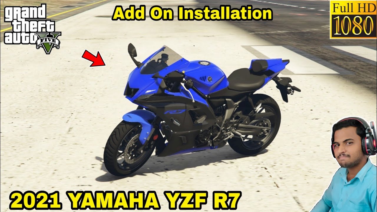 GTA 5 : HOW TO INSTALL 2021 YAMAHA YZF R7 BIKE MOD🔥🔥🔥 - YouTube