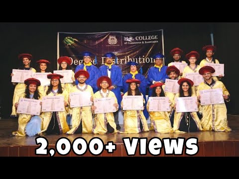 HR College,Mumbai || Convocation ceremony - YouTube