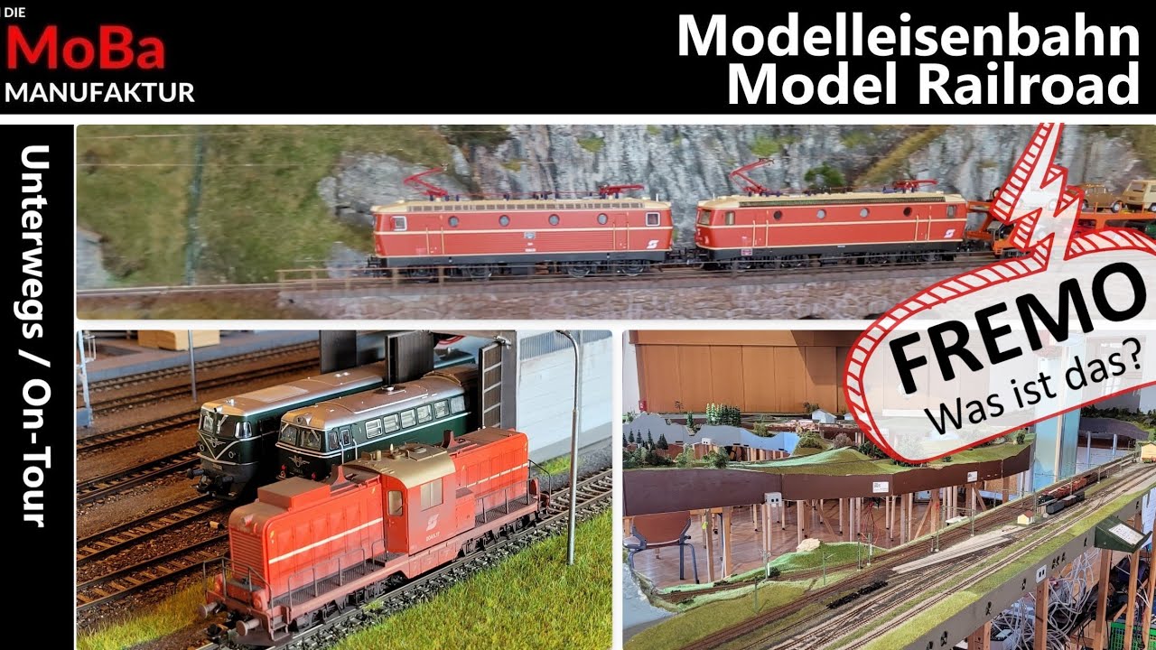 Modelleisenbahn H0 - Eindrücke von meinem ersten FREMO besuch beim MEC ...