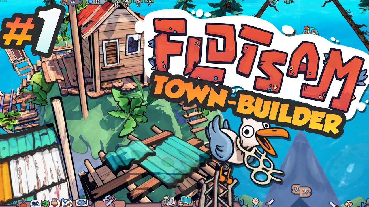 a New Floating Colony in Flotsam - Early Access Gameplay - Ep 1 - YouTube