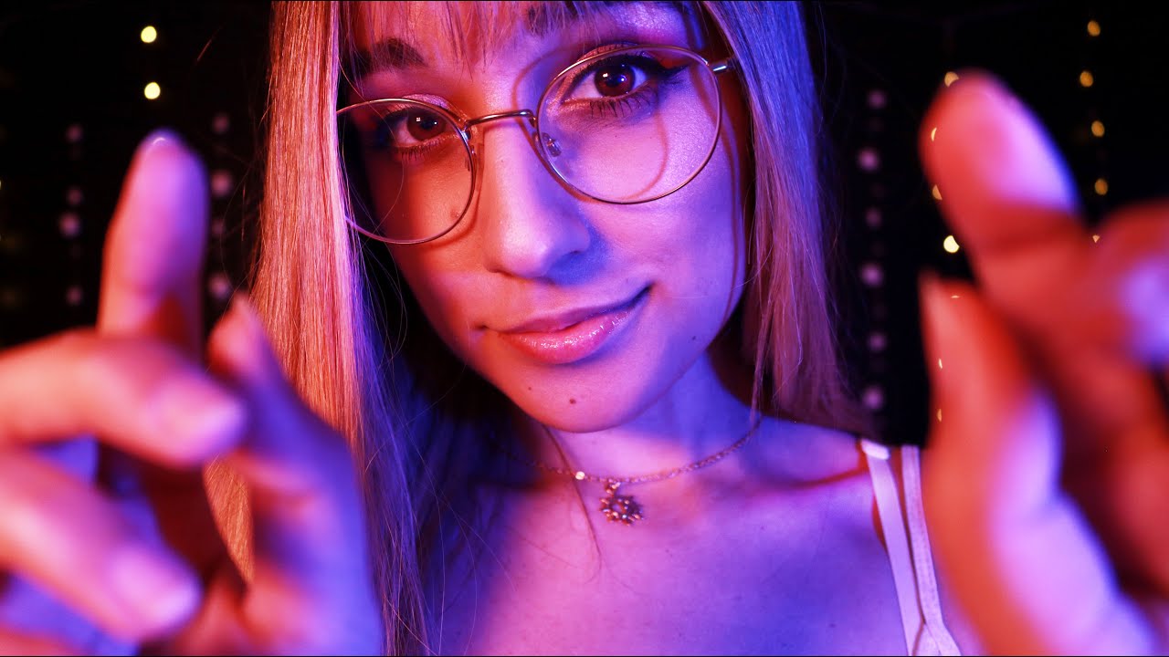 ASMR | Plucking Away Your Anxiety & Stress 🤍 - YouTube