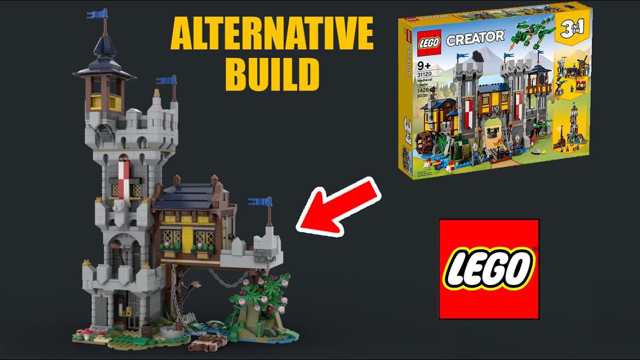 Lego Medieval River Outpost | Beautiful Alternative 31120 Build - YouTube