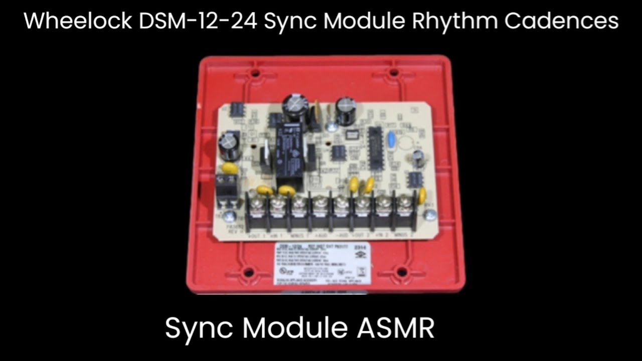 Wheelock DSM-12-24 Sync Module Cadences - YouTube
