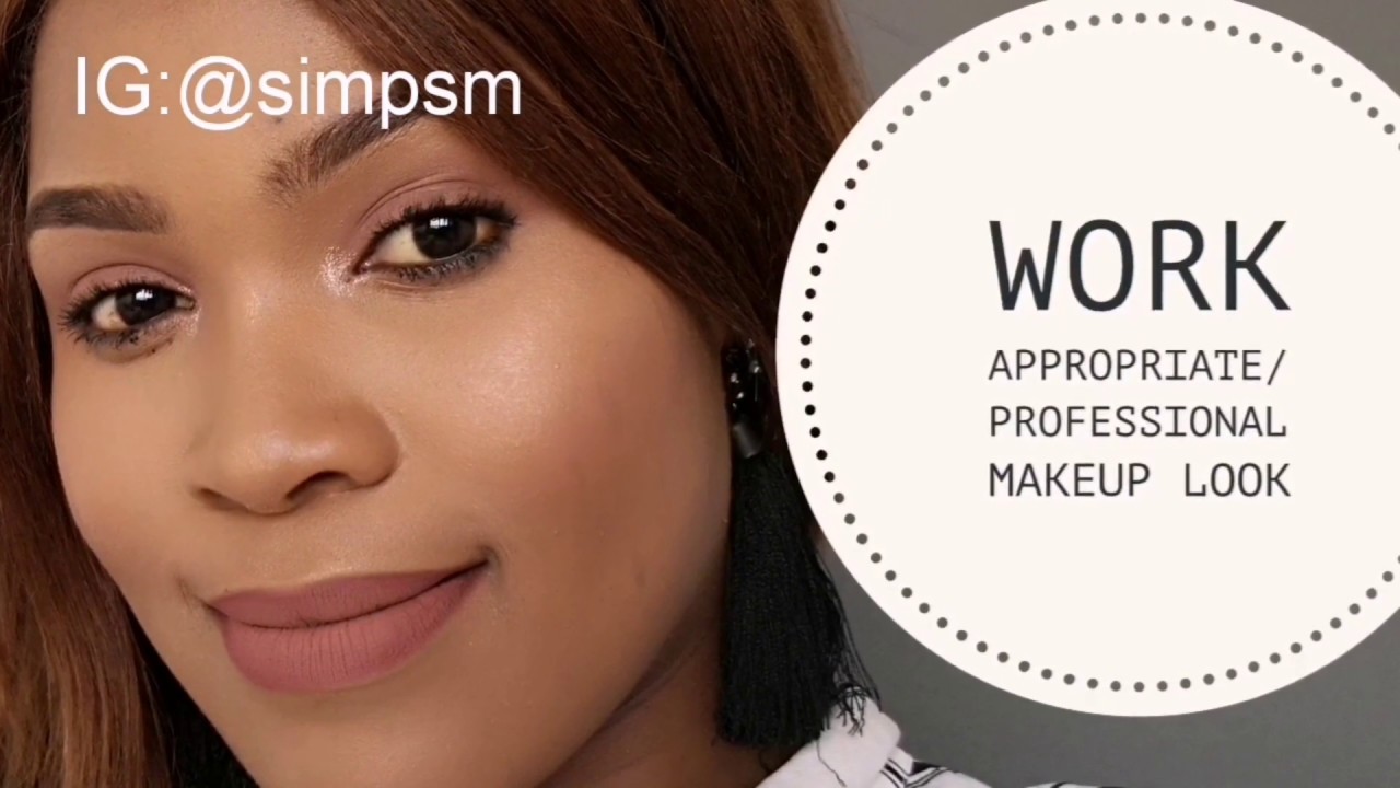 Work Appropriate every day makeup look |#cleanmakeup #nudemakeup # ...
