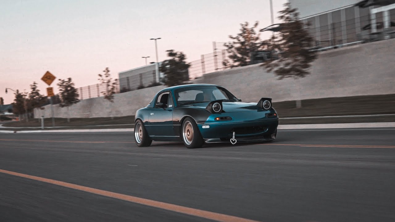 300WHP Boosted Miata in [4K] - YouTube