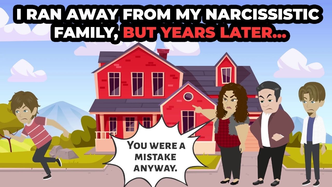 I ran awy from my toxic family but few years later. #storyanimated # ...