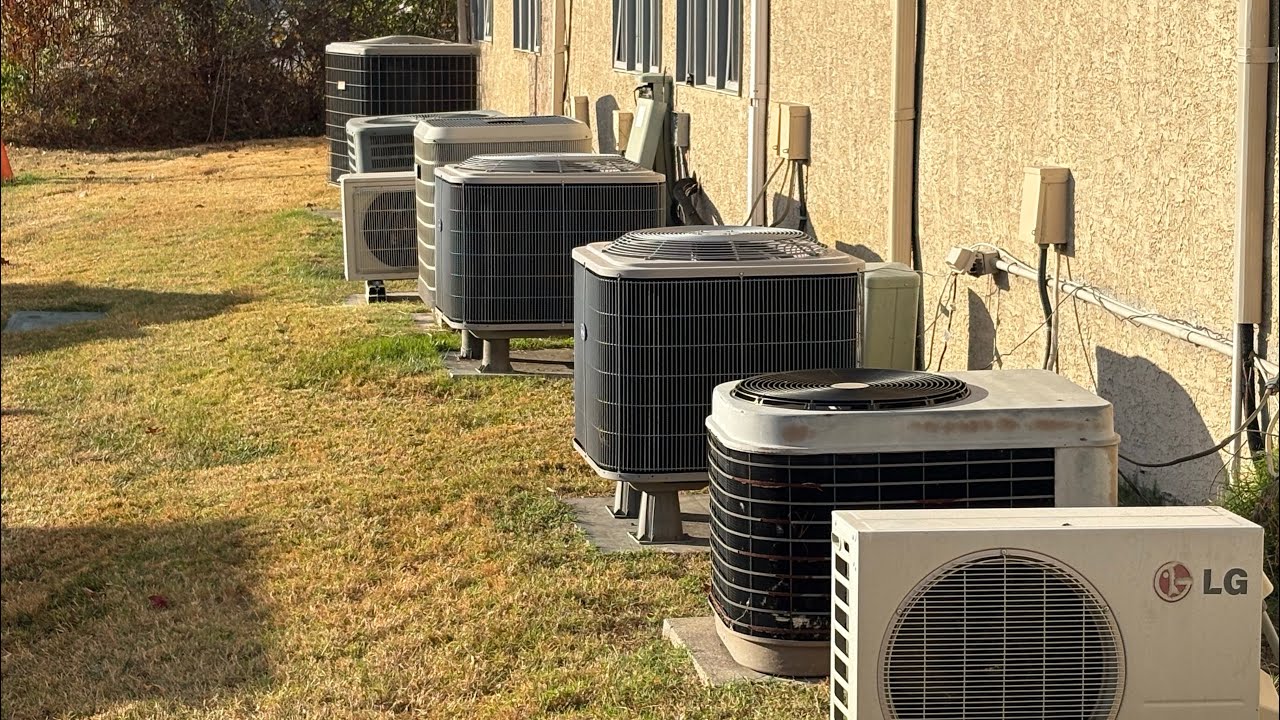 My first Heat Pump Heaven! 20 various heat pumps - YouTube