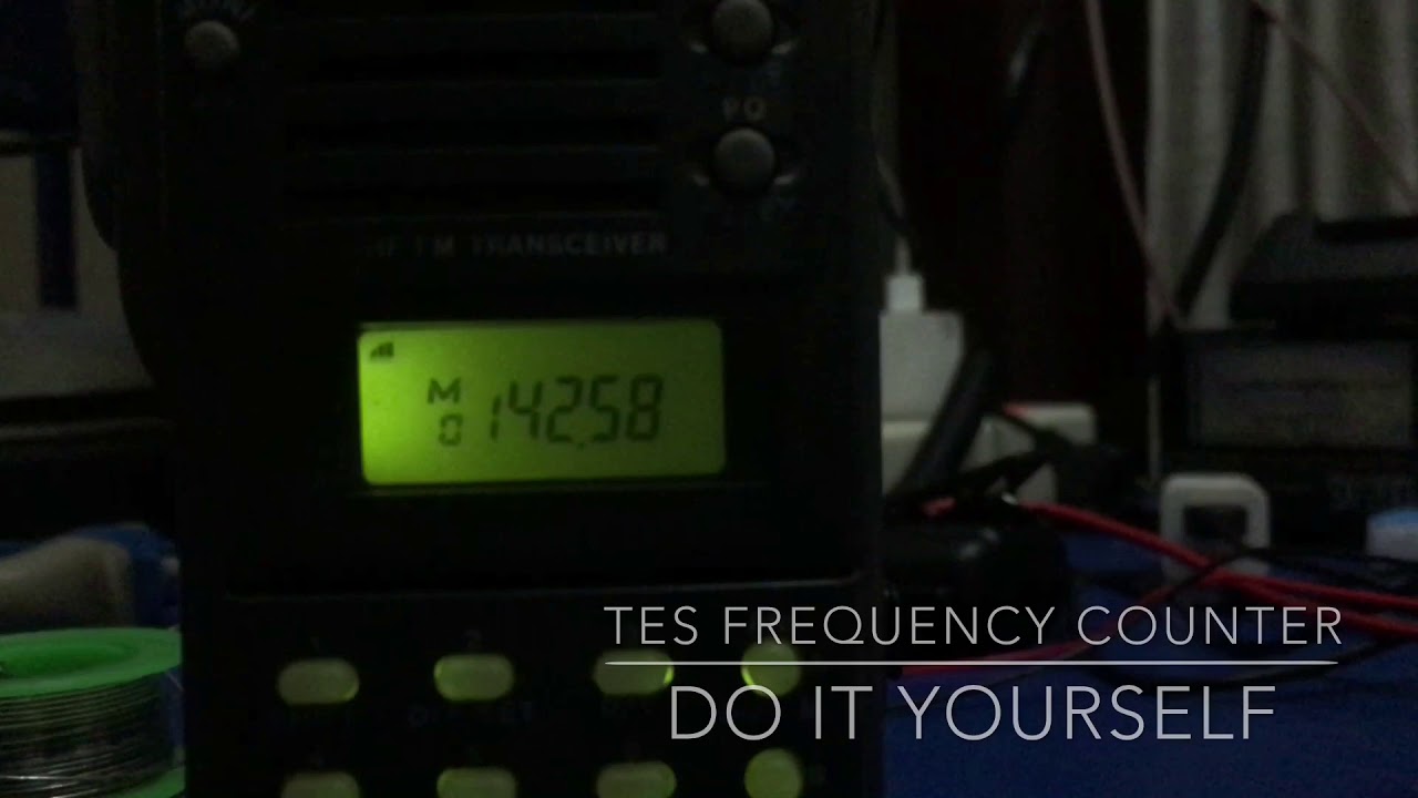Frequency Counter Sanjian Studio PLJ-8LED - YouTube