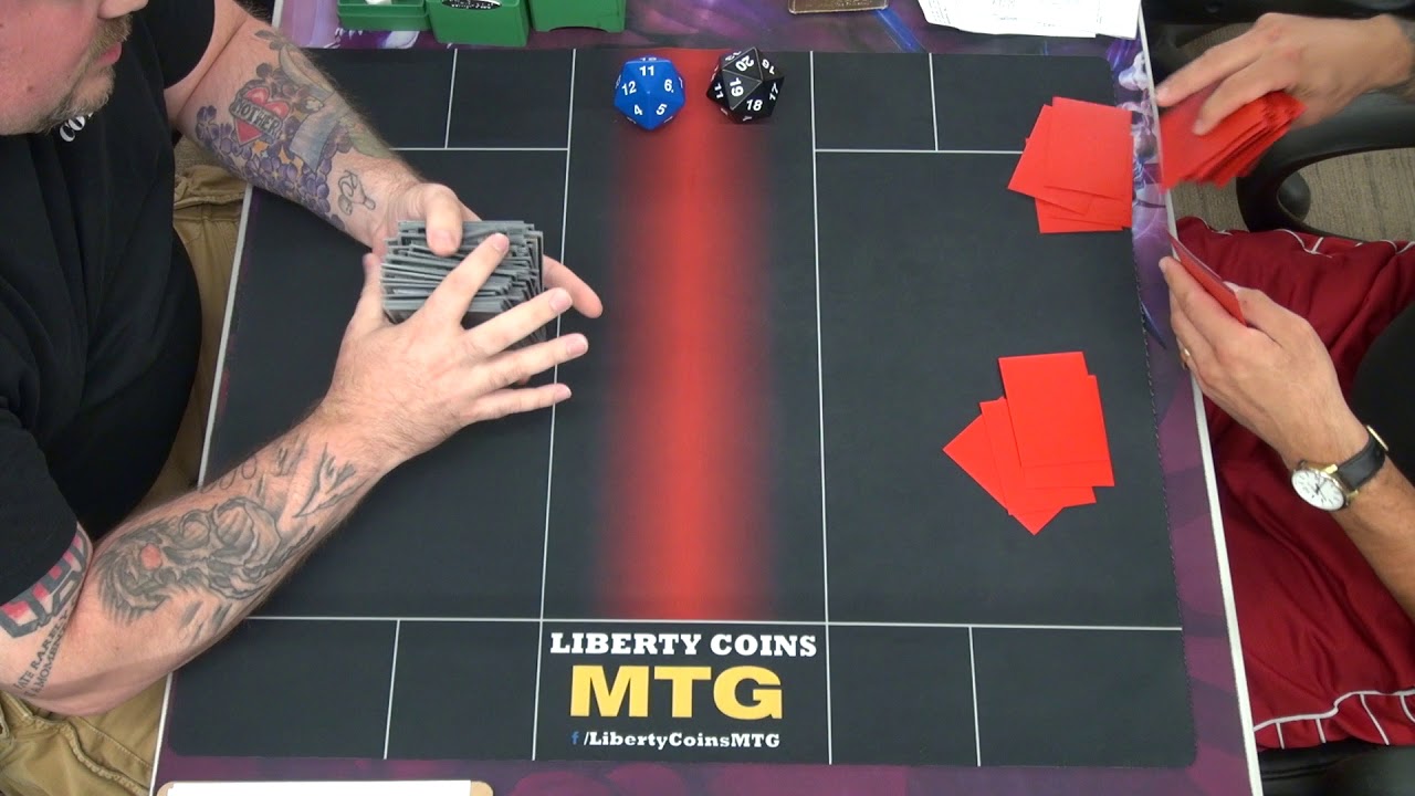 FNM 08-24-18 Round 3 Bant Nexus vs BR Aggro - YouTube