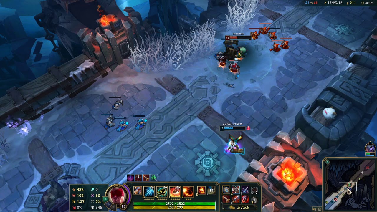 League of Legends - Long custom 41 - YouTube